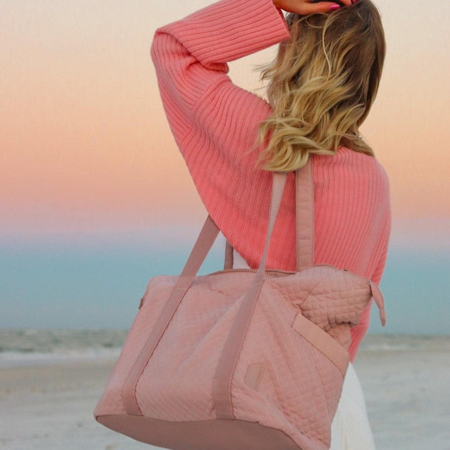 Women's Extra Large Stylish Tote Bag with Yoga Mat Slot – EU.BAGSMART